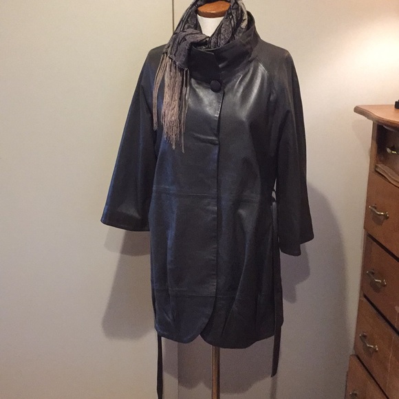 lamb fashion | Jackets & Coats | Lamb Fashion Leather Coat | Poshmark